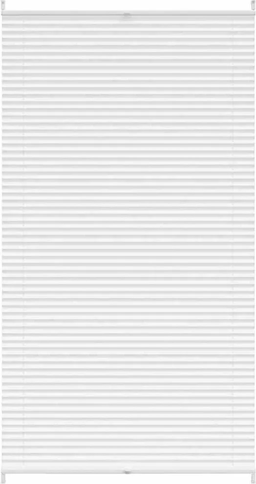 Plisované žaluzie / rolety Plisse 100 x 200 cm - bílé 240612