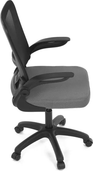 Dětská otočná židle šedá KA-K2006 GREY