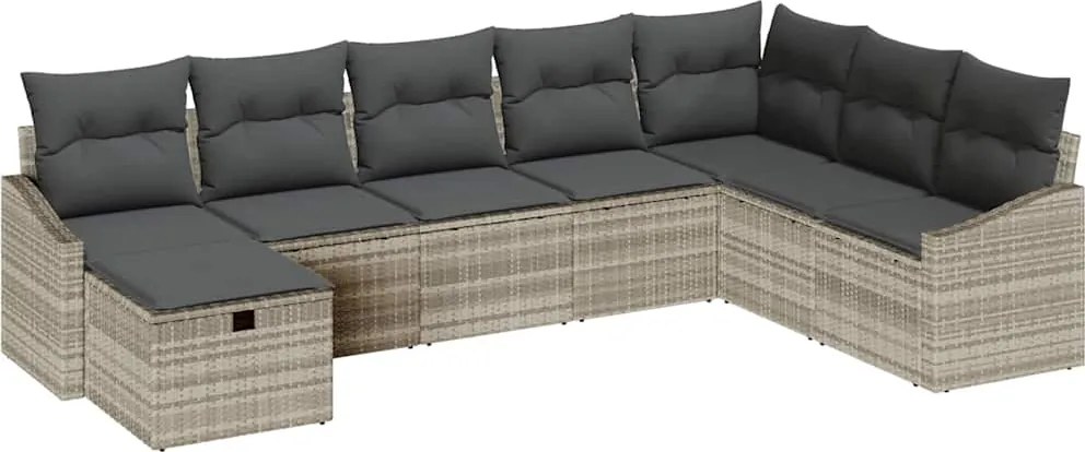 Set pohovek 9 ks polyratan 3360663