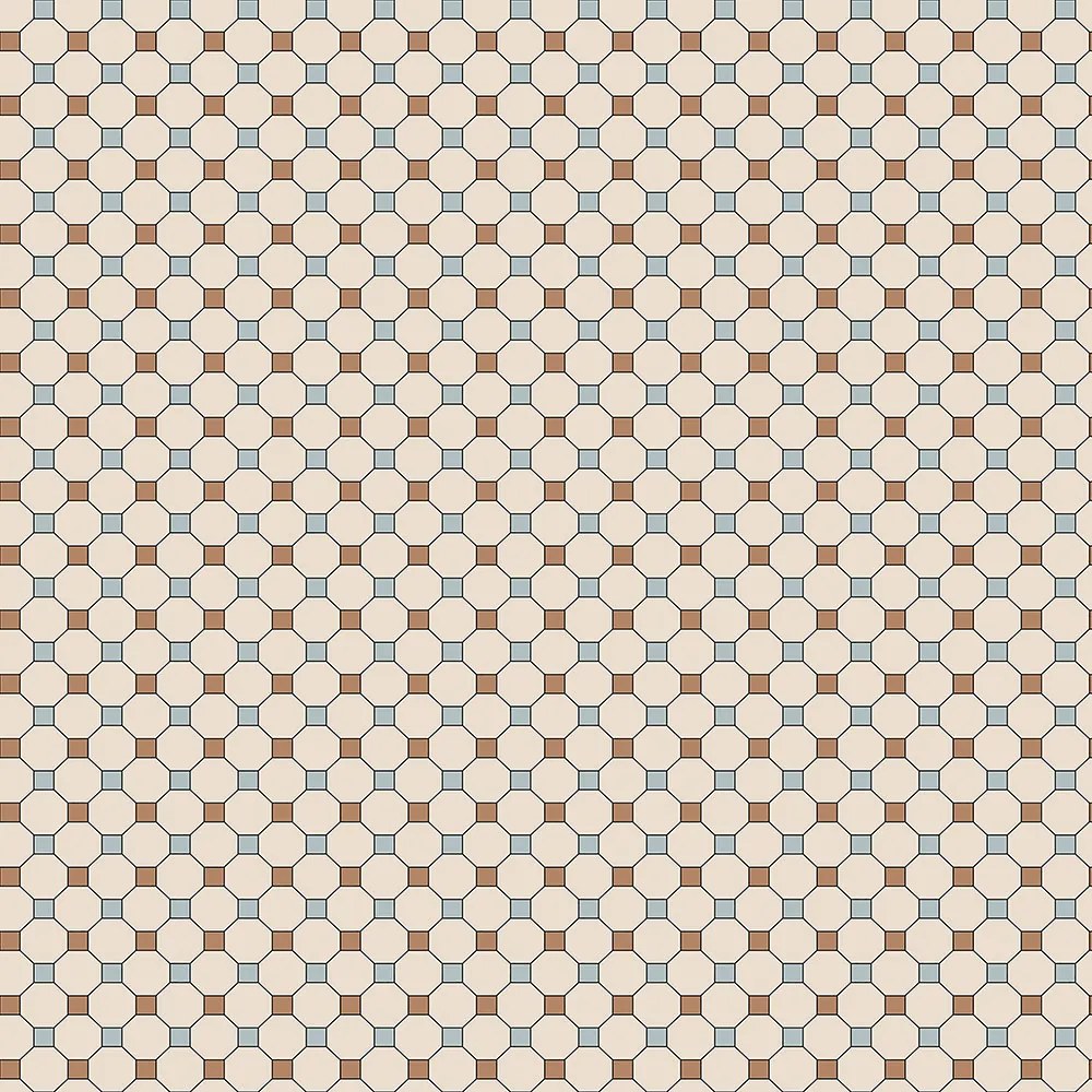 Vliesová tapeta na zeď, barevná mozaika 6504-1, Batabasta, ICH Wallcoverings