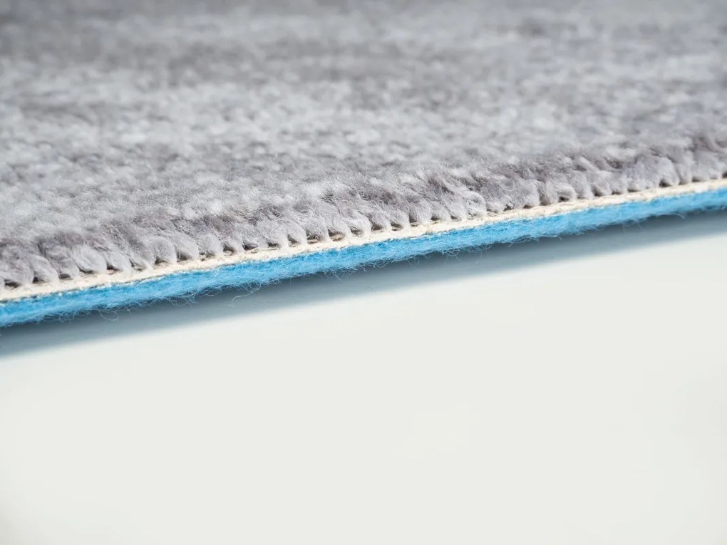 Condor Carpets, Metrážový koberec Serena 6692, na míru, šíře 4m, šedá, filc, ložnice