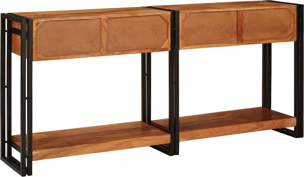 Konzolové stolky 2 ks Hnědá 161 x 33 x 75 cm 3324224