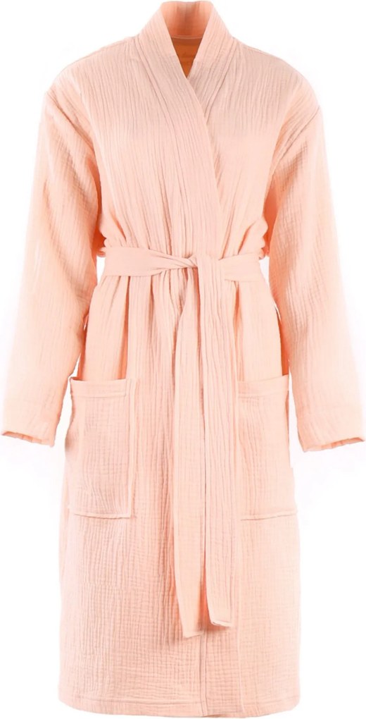 Mušelínový župan Dacca Peach 12 24 2151 - XL