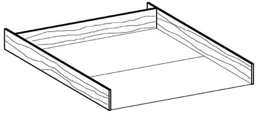 Ahorn Úložný prostor Salina box u nohou 190x140 Dub černý