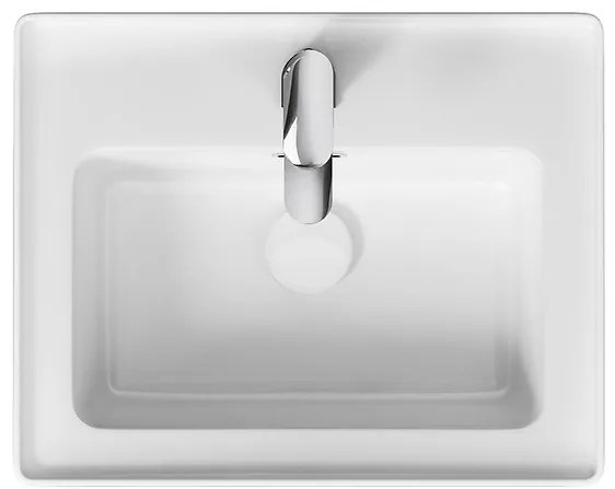 Cersanit Crea, závěsná skříňka s umyvadlem 50cm, set B113, dub, S801-287