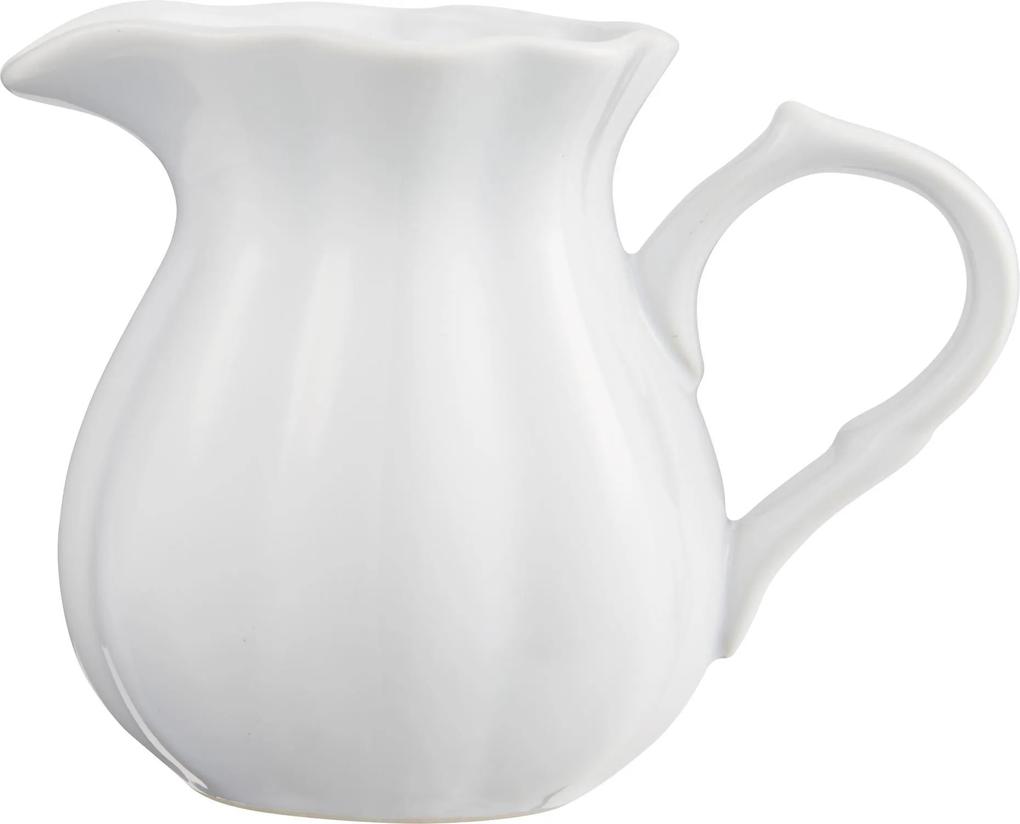 IB LAURSEN Džbánek Mynte Pure White - menší, bílá barva, keramika