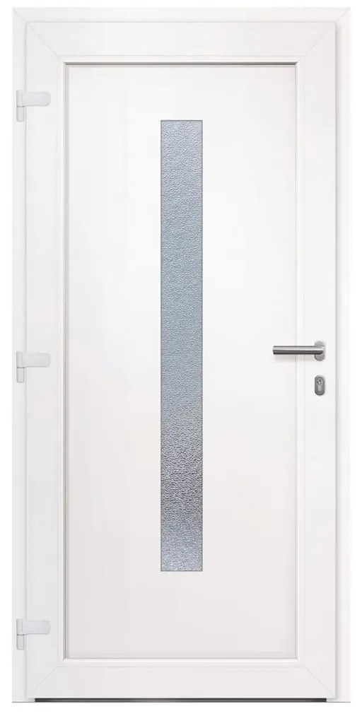 Vchodové dveře antracitové 98 x 208 cm PVC,  3157086