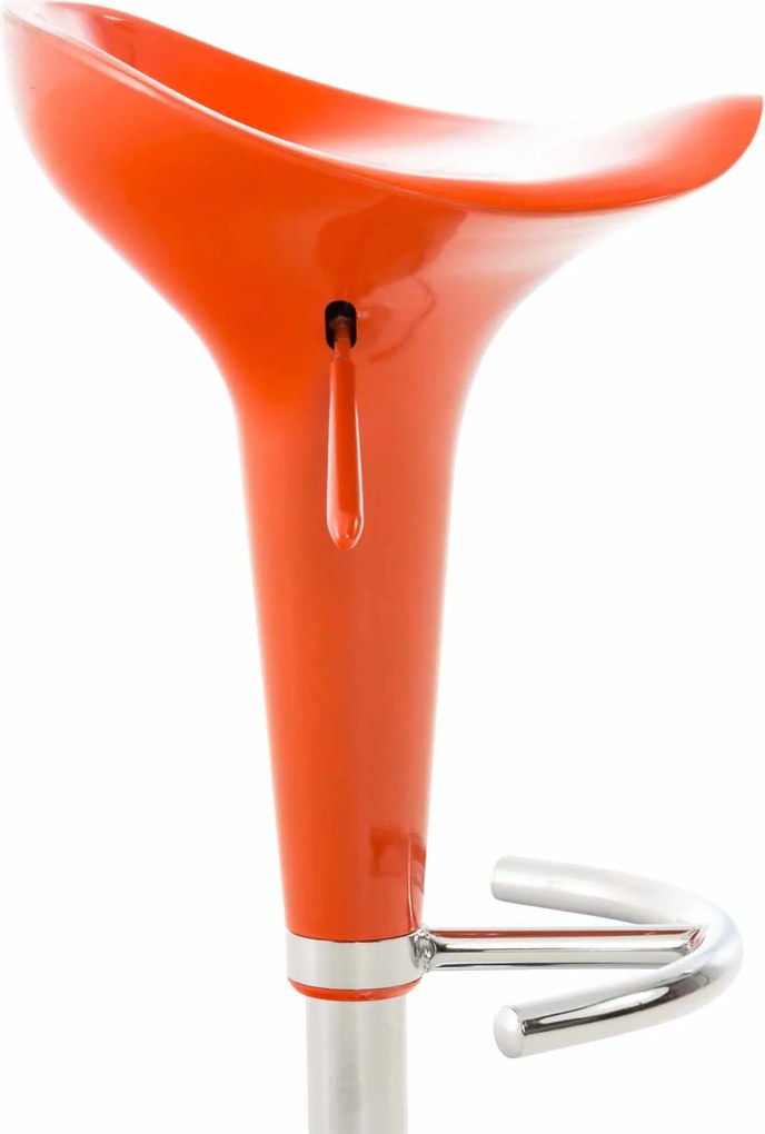 Barová židle Saddle – oranžová