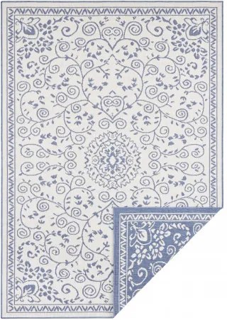 Bougari - Hanse Home koberce Kusový koberec Twin Supreme 103867 Blue/Cream Bílá, Modrá - 120x170 cm