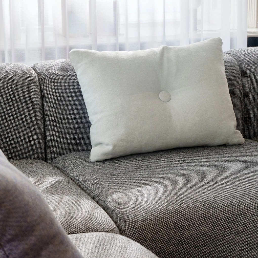 HAY Polštář Dot Cushion Planar, Light Grey