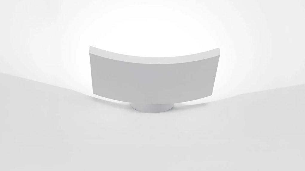 Artemide 1646010A Microsurf White, nástěnné svítidlo pro nepřímé osvětelní, 25W LED 3000K, šířka 20cm
