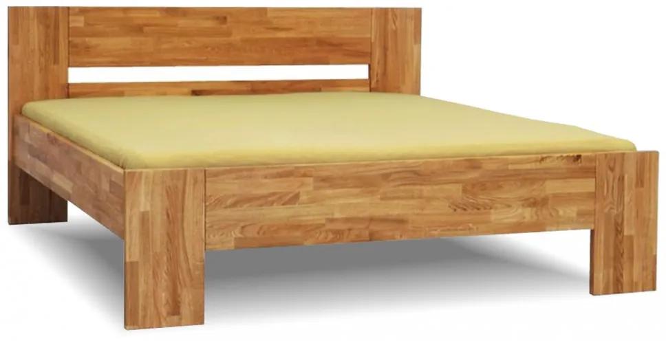 Zvýšená postel MAXIM PLUS senior 160x200, 180x200, masiv jádrový buk PURTEX, 160x200 cm