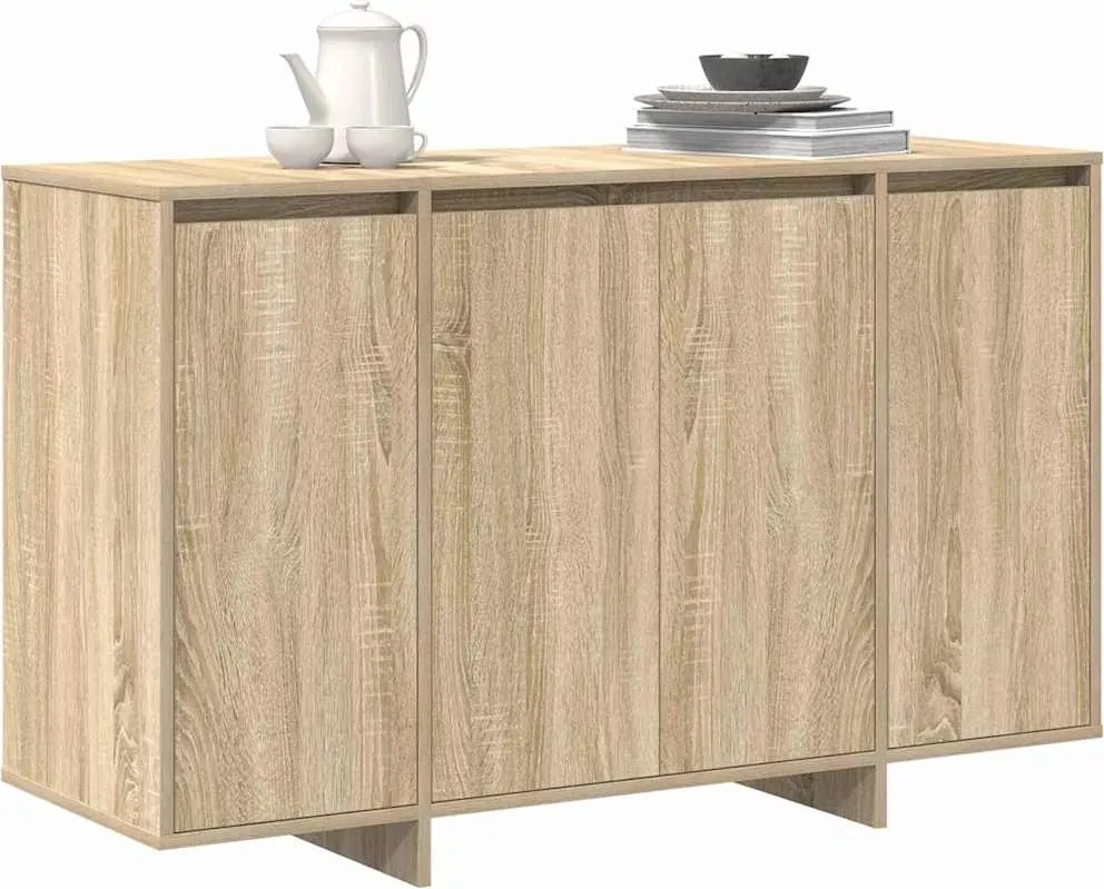 Servírovací skříň Sonoma dub 120 x 41 x 75 cm Kompozitní dřevo 3333898