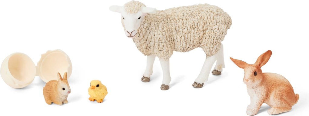 Tchibo - Sada Schleich® »Velikonoční zvířátka« - barva: vícebarevná