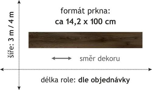 BEAULIEU PVC podlaha MONTANA 2529 Šíře role: 3 m