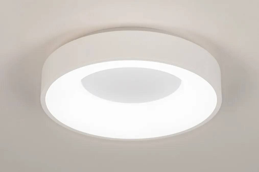Stropní kulaté LED svítidlo do kuchyně Toronto White 38