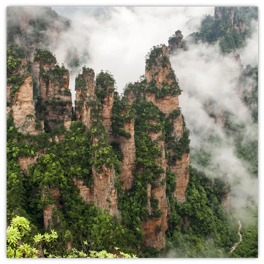 Obraz - Zhangjiajie National Park, Čína (30x30 cm)