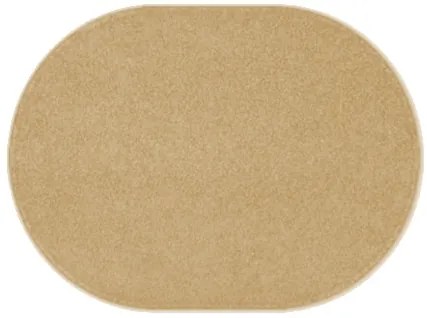 Vopi koberce Kusový koberec Eton béžový ovál - 120x170 cm