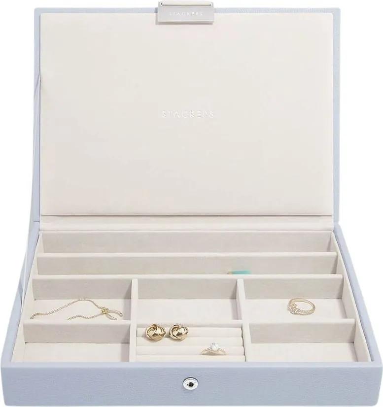 Krabička na šperky Stackers s poklicí classic levandulová
