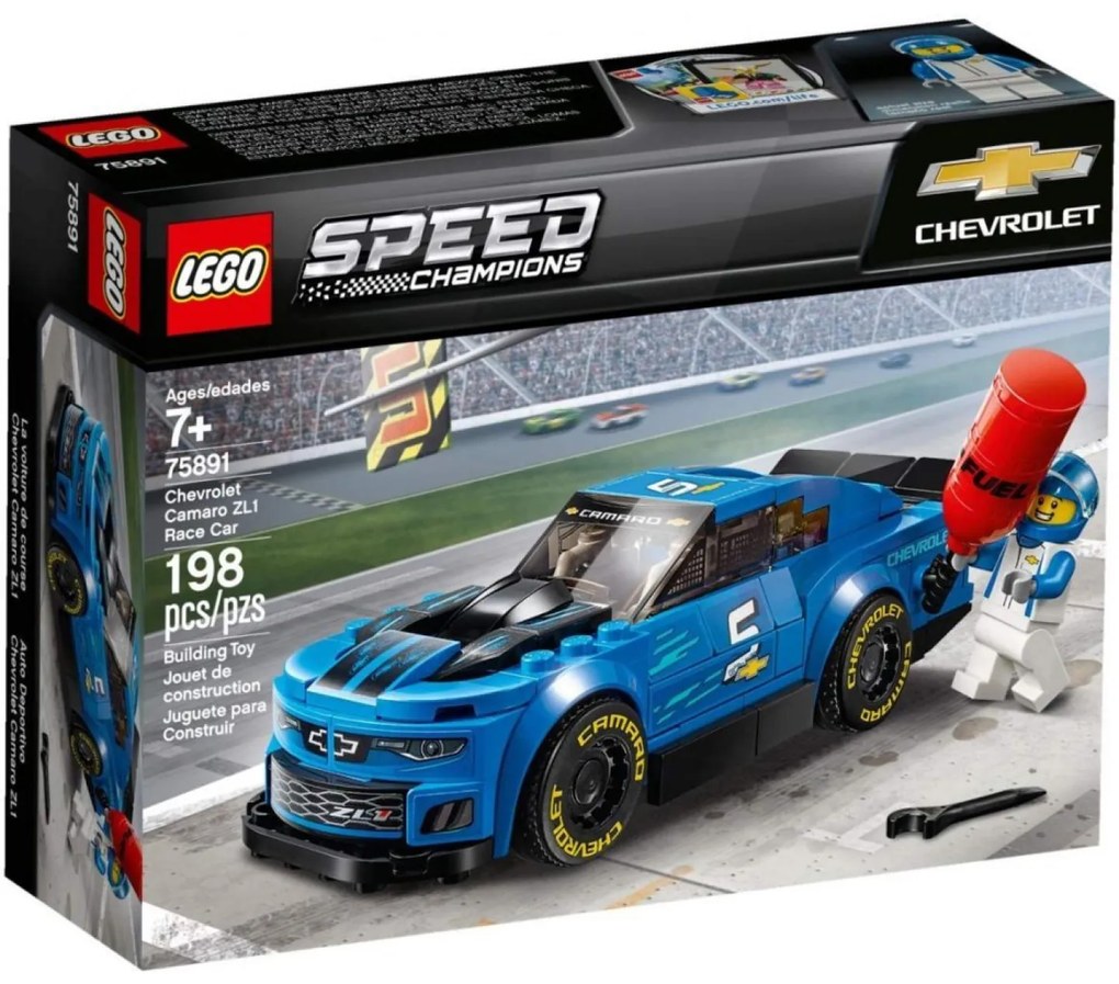 Lego stavebnice lego speed champions 75891 chevrolet camaro zl1 race car