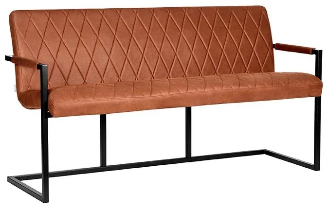 LABEL51 jídelní lavice DENMARK koňak Color: Cognac UK-30.299