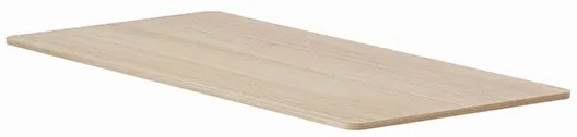 Lama Plus Deska stolu ERGODESK — 160x75x1,8 cm, laminovaná dřevotříska ořech rustikal
