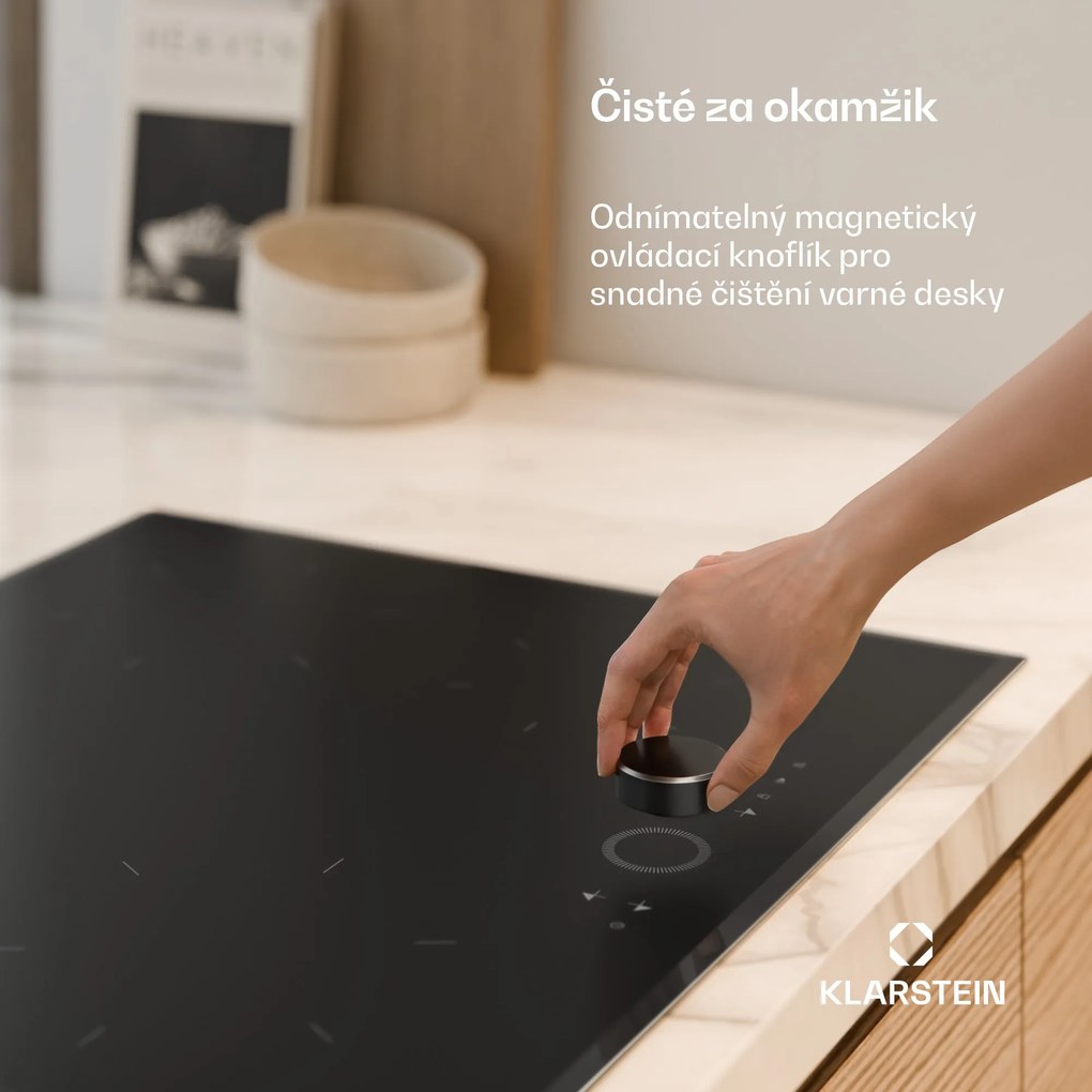 Klarstein Magnichef indukční varná deska | 4 varné zóny | Moderní & inovativní | 8200 W | 60 cm
