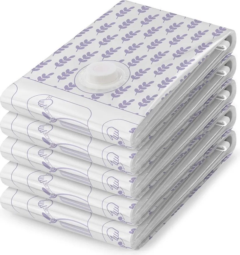 Vakuové pytle v sadě 5 ks Compress Lavender – Compactor