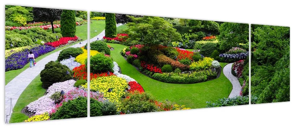 Obraz - Park (170x50 cm)