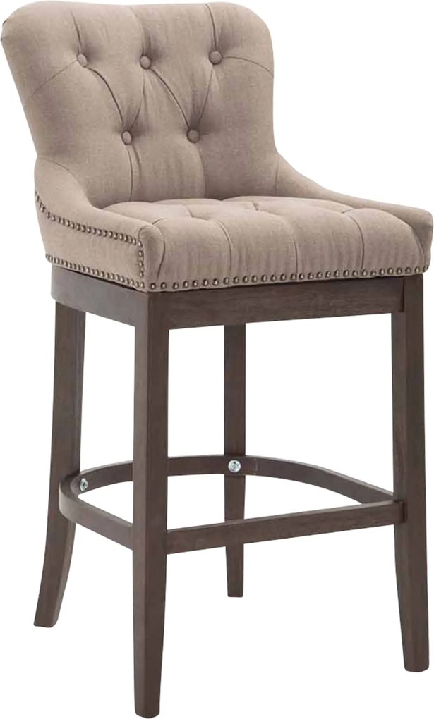 Barová židle Lakewood látka, antik – taupe