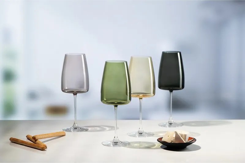 RONA DECO FADE EMERALD SKLENICE NA VÍNO 510ML SADA 4KS