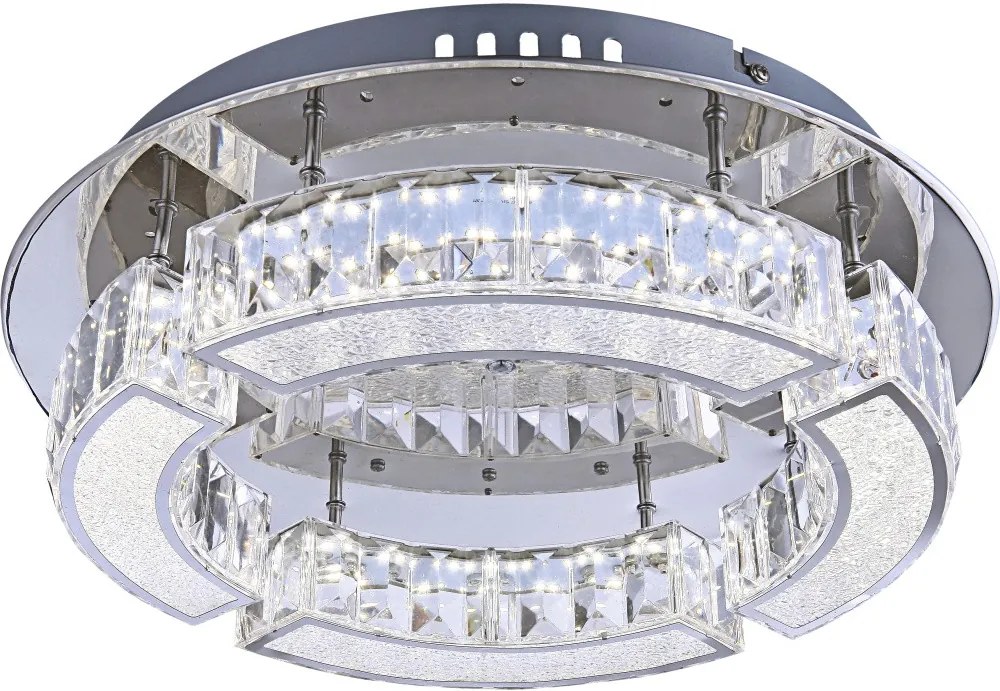 GLOBO Stropní LED svítidlo designové SILURUS 49220-20 + poštovné zdarma