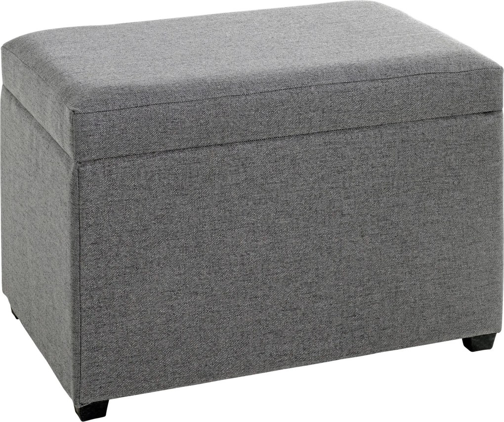 XXXLutz TRUHLOVÁ LAVICE, textil, kompozitní dřevo, 58/42/39 cm - Taburety - 001931037904