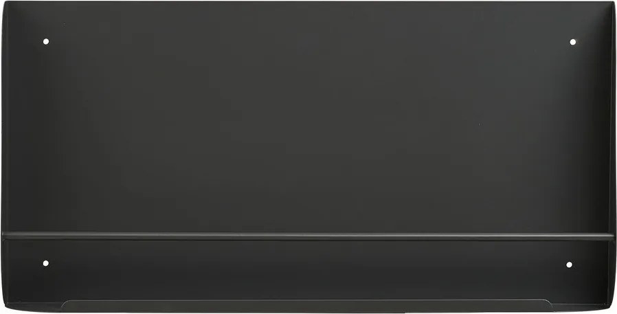Tmavě šedá kovová police 60 cm Volterra – House Nordic