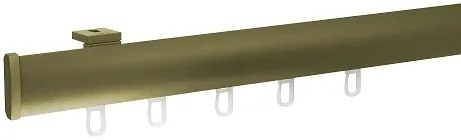 CARDINAL jednoduchá kolejnicová stropní garnýž Classic Antico 160cm