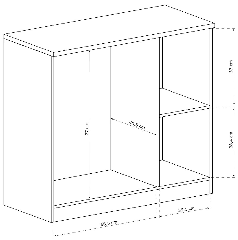 TADEUSZ L | komoda T-22 | 100 cm | lefkas