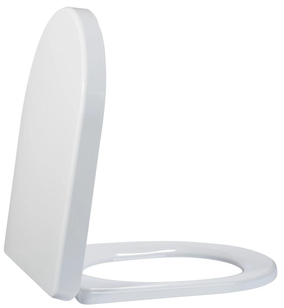 CERANO - WC sedátko se zpomalovacím mechanismem Gabineto - bílá lesklá - 35,9x5x46,4 cm