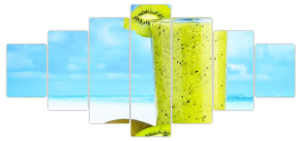 Obraz - kiwi smoothie (210x100 cm)