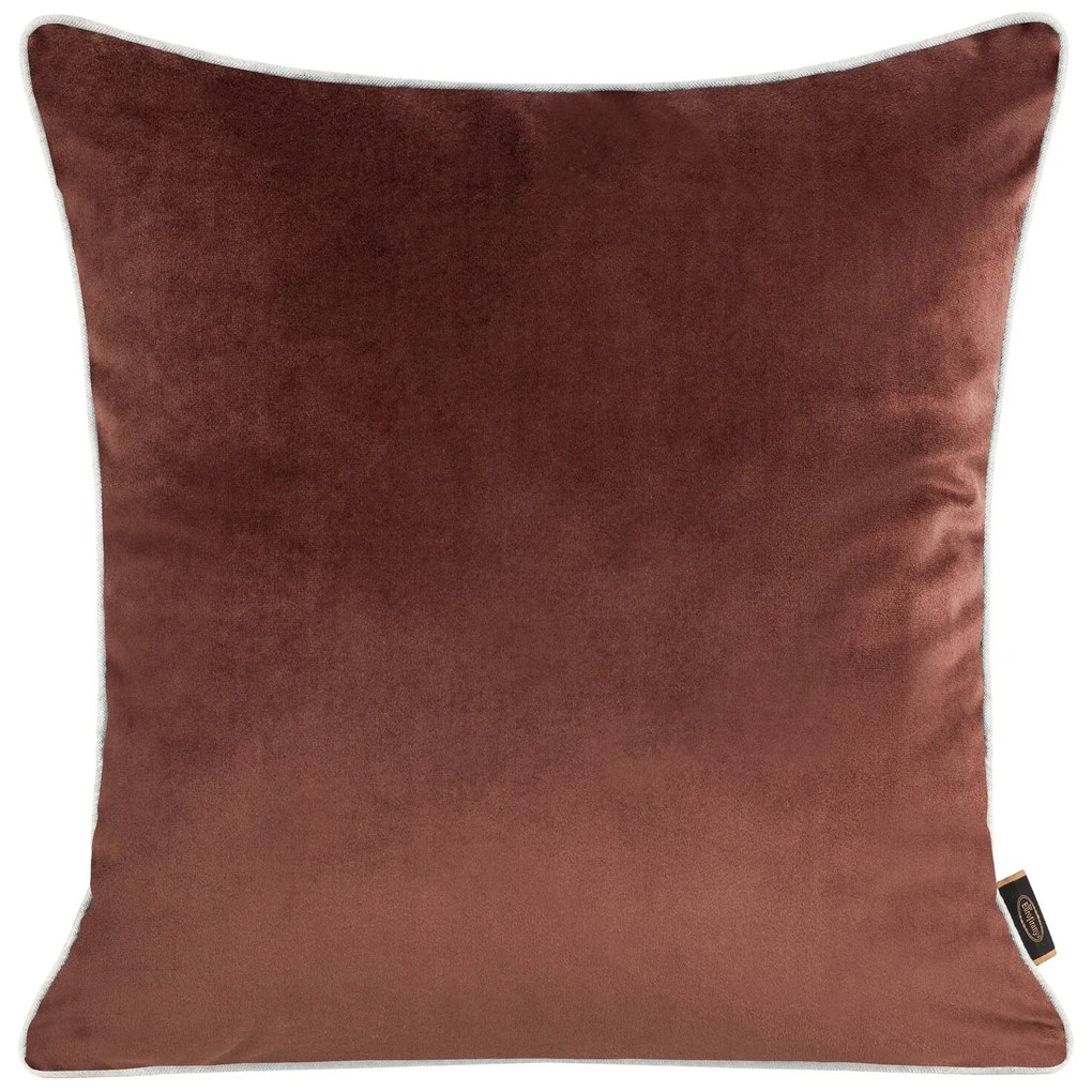 DEKORAČNÍ POVLAK NA POLŠTÁŘ VELVET 45X45 CM DVOUBAREVNÁ