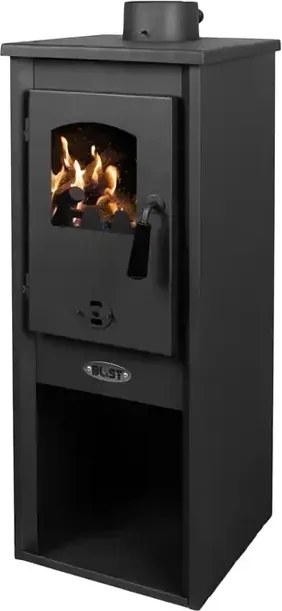 Krbová kamna Berna Ekonomik Lux LM-N, 6,1 kW, 120 mm, ocelové
