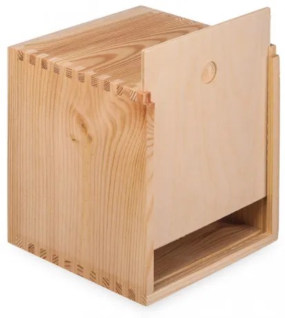 Krabička na kapesníky dřevěná 03 | čtverec
