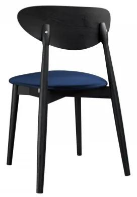 Čalouněná jídelní židle KT65/C, Potah: Magic Velvet 2217, Barva dřeva: buk
