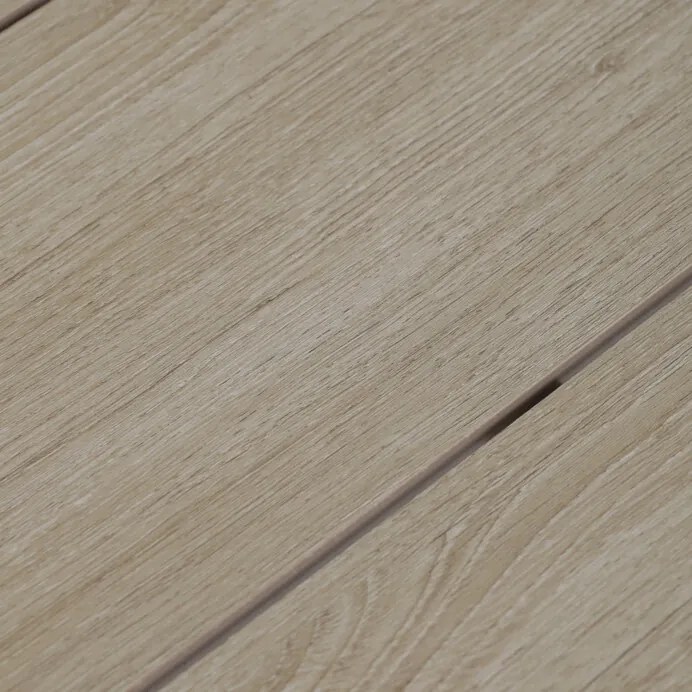 Zahradní stůl WOOD - hnědý polywood / šedá kovová konstrukce Barva: Hnědá