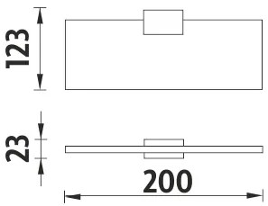 Nimco Police vhodná pro MOBIL, 20 cm KIBO - Ki 14091B-1U-20-26