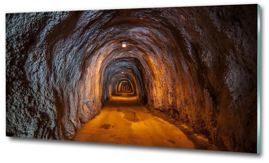Wallmuralia Foto obraz sklo tvrzené Podzemní tunel 100x50