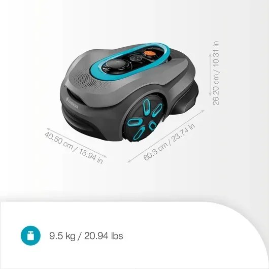 Gardena smart SILENO sense - robotická sekačka na 400 m²
