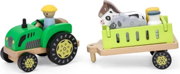 Dřevěný traktor Viga 44680