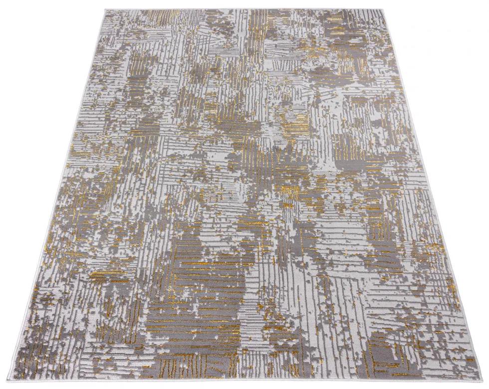 Kusový koberec Suniva zlato šedý 200x300cm