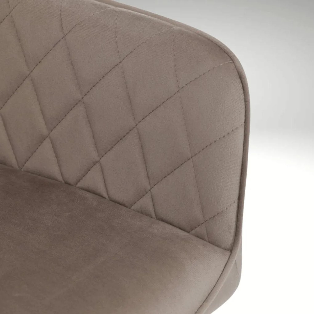Vikio Jídelní set pro 6 osob 160x90 cm dub noha U béžová židle s područkami VJS166-6CA