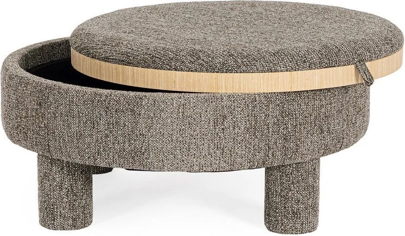 Taupe taburet Tanya – Bizzotto